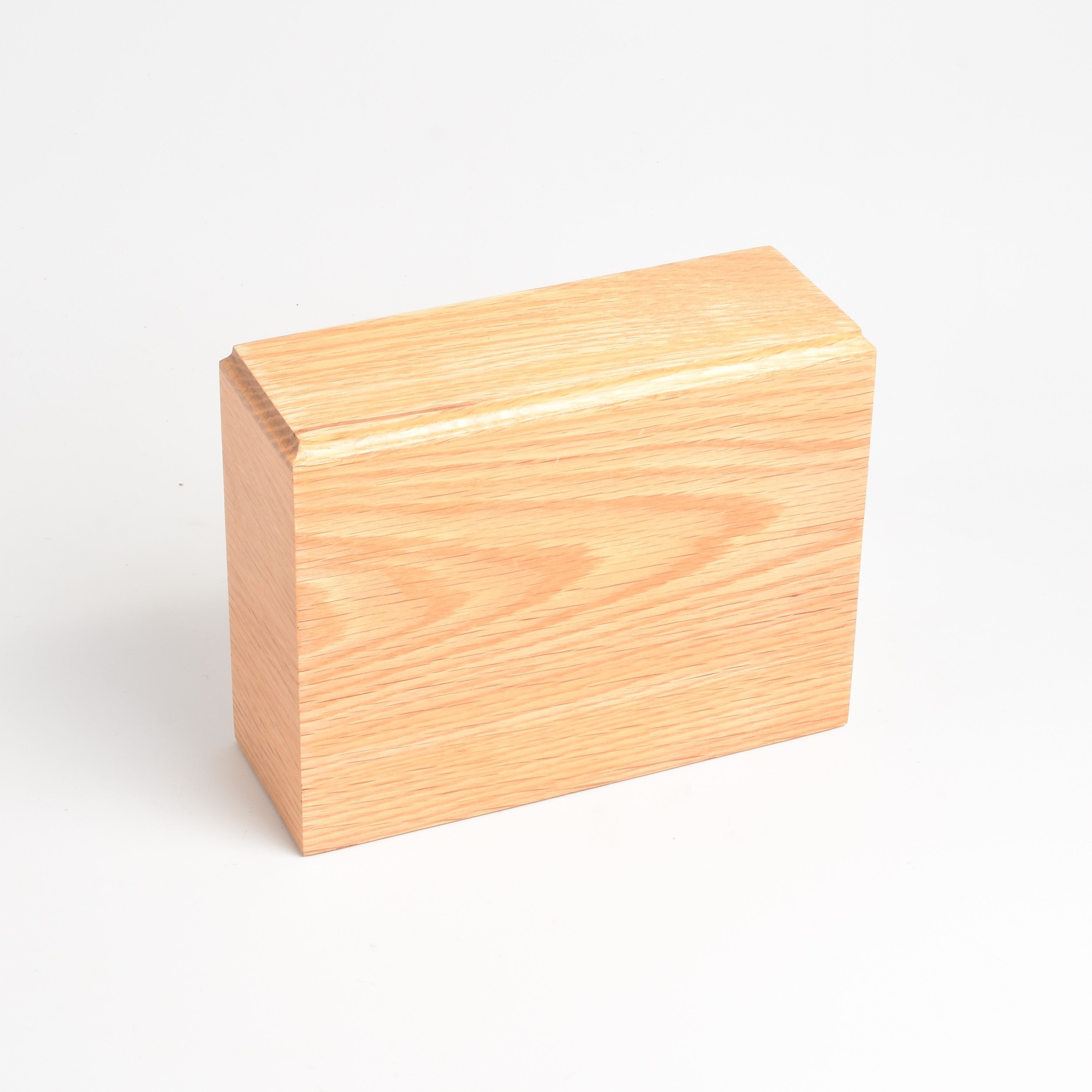 Small Oak Wood Cremation Casket – UrnsWithLove
